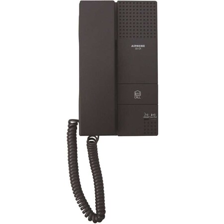 Aiphone IS Series 1-Channel Audio Sub-Station with Handset Intercom with Hands-Free ...